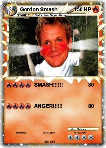 Pokémon Gordon Smash - SMASH!!!!!! - My Pokemon Card