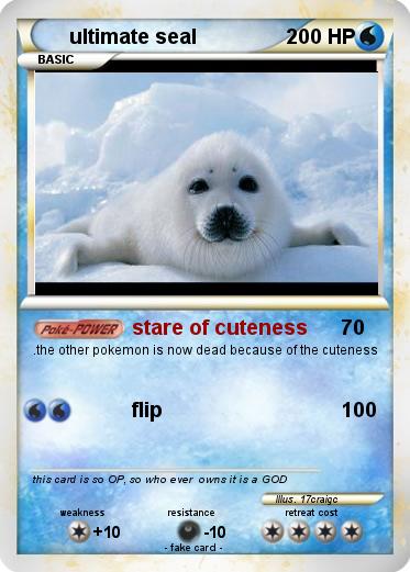 Pokémon ultimate seal - stare of cuteness - My Pokemon Card