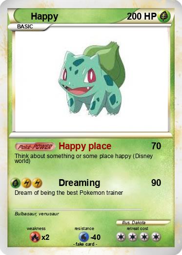 Pokémon Happy 2159 2159 - Happy place - My Pokemon Card