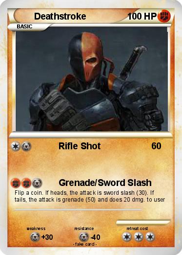 Pokémon Deathstroke 35 35 - Rifle Shot - My Pokemon Card