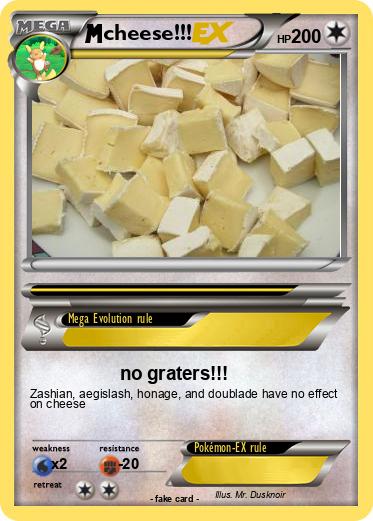 Pokémon cheese 758 758 - no graters!!! - My Pokemon Card