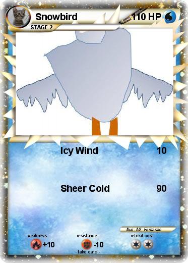 Pokémon Snowbird 3 3 - Icy Wind - My Pokemon Card