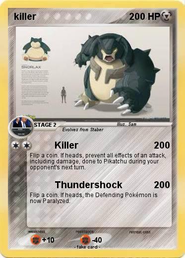 Pokémon killer 4519 4519 - Killer - My Pokemon Card