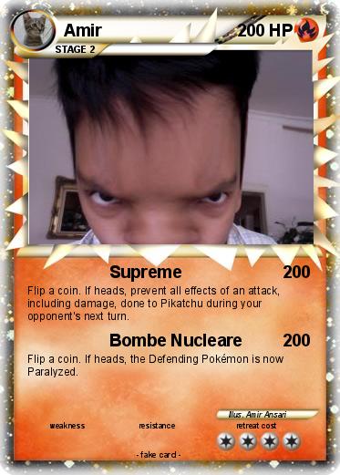 Pokémon Amir 31 31 - Supreme - My Pokemon Card