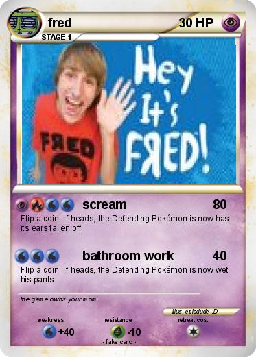 Pokémon fred 309 309 - scream - My Pokemon Card