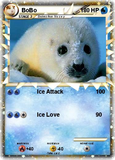 Pokémon BoBo 92 92 - Ice Attack - My Pokemon Card