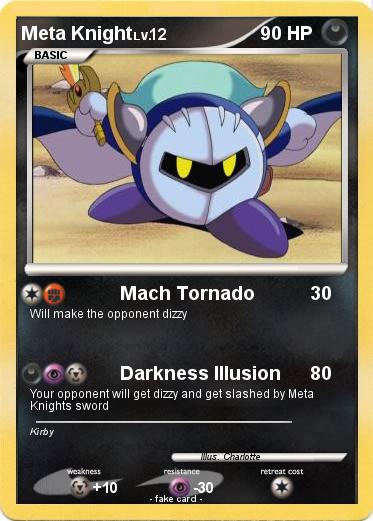 Pokémon Meta Knight 983 983 - Mach Tornado - My Pokemon Card