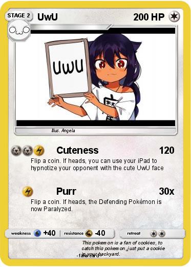 Pokémon UwU 31 31 - Cuteness - My Pokemon Card