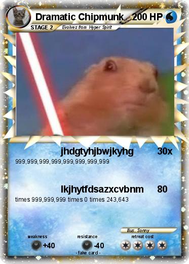 Pokémon Dramatic Chipmunk 14 14 - jhdgtyhjbwjkyhg - My Pokemon Card