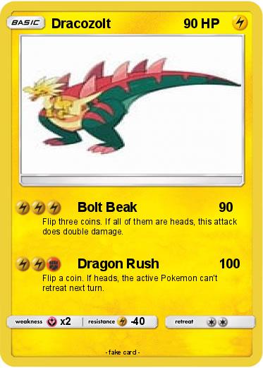 Pokémon Dracozolt - Bolt Beak - My Pokemon Card