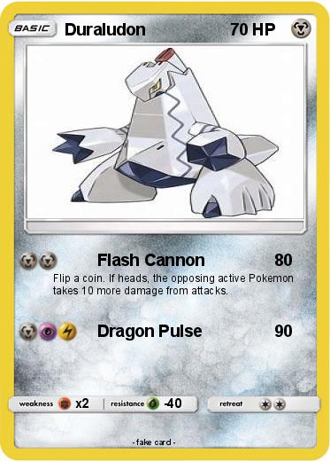 Pokémon Duraludon 7 7 - Flash Cannon - My Pokemon Card