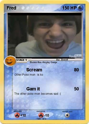 Pokémon Fred 232 232 - Scream - My Pokemon Card