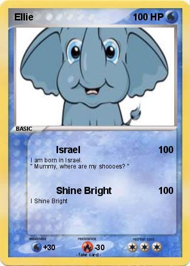 Pokémon Ellie 110 110 - Israel - My Pokemon Card