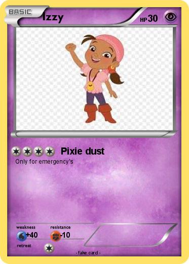 Pokémon Izzy 178 178 - Pixie dust - My Pokemon Card