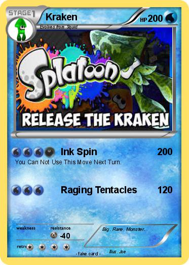 Pokémon Kraken 329 329 - Ink Spin - My Pokemon Card