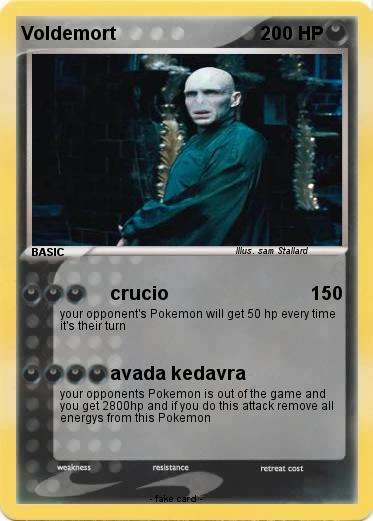 Pokémon Voldemort 696 696 - crucio - My Pokemon Card
