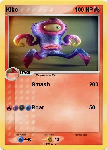 Pokémon Kiko 48 48 - Smash - My Pokemon Card