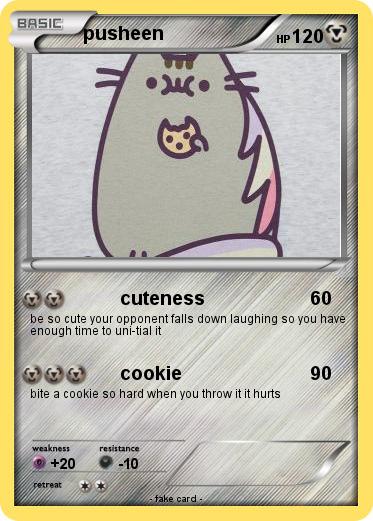 Pokémon pusheen 395 395 - cuteness - My Pokemon Card