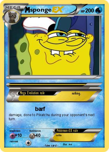 Pokémon sponge 633 633 - barf - My Pokemon Card
