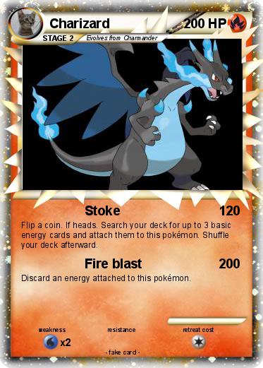 Pokémon Charizard 8151 8151 - Stoke - My Pokemon Card
