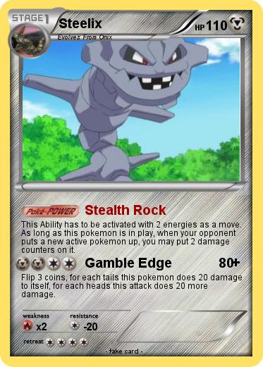 Pokémon Steelix 951 951 - Stealth Rock - Ma carte Pokémon