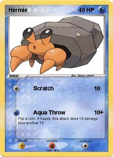 Pokémon Hermie - Scratch - My Pokemon Card