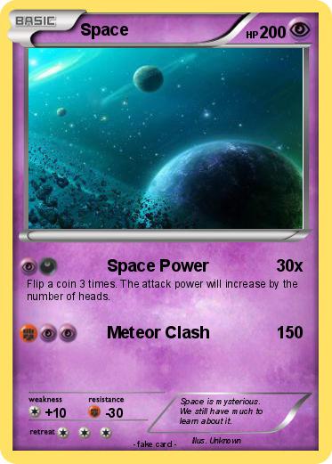 Pokémon Space 810 810 - Space Power - My Pokemon Card