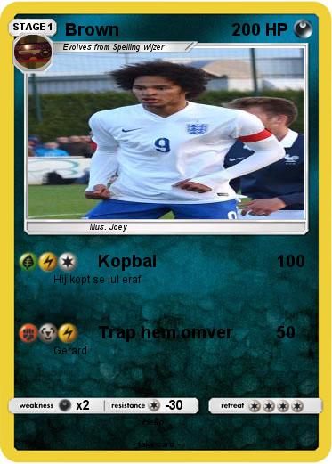 Pokémon Brown 165 165 - Kopbal - My Pokemon Card