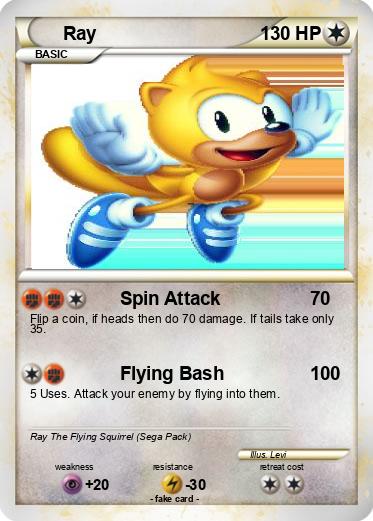 Pokémon Ray 906 906 - Spin Attack - My Pokemon Card