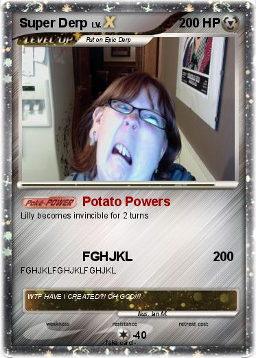 Pokémon Super Derp 6 6 - Potato Powers - My Pokemon Card