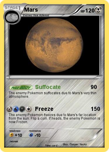 Pokémon Mars 183 183 - Suffocate - My Pokemon Card