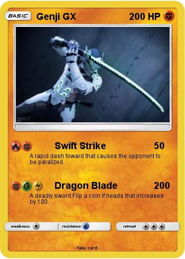 Pokémon Genji GX - Swift Strike - My Pokemon Card