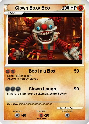 Pokémon Clown Boxy Boo - Boo in a Box - My Pokemon Card