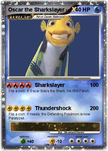 Pokémon Oscar the Sharkslayer - Sharkslayer - My Pokemon Card
