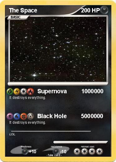 Pokémon The Space - Supernova 1000000 - My Pokemon Card