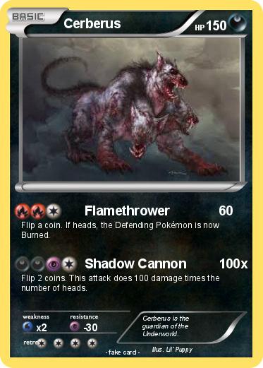 Pokémon Cerberus 139 139 - Flamethrower - My Pokemon Card