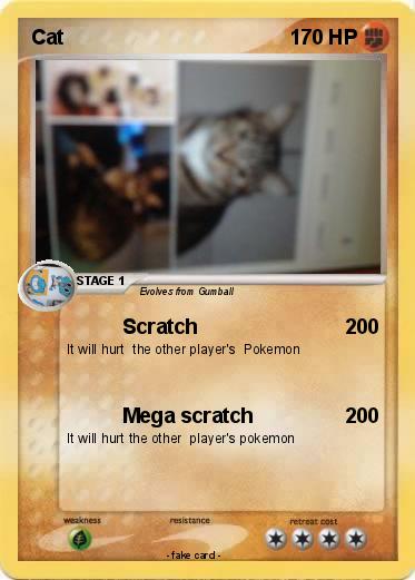 Pokémon Cat 3010 3010 - Scratch - My Pokemon Card