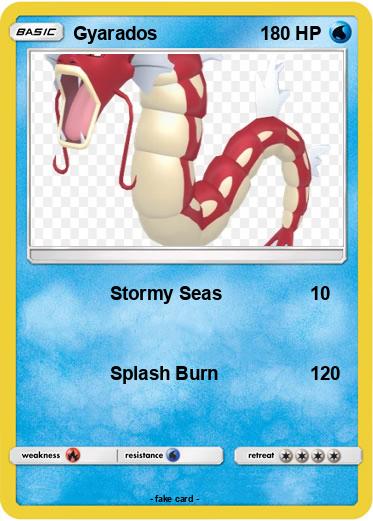 Pokémon Gyarados 1075 1075 - Stormy Seas - My Pokemon Card