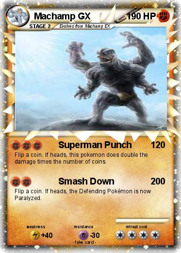 Pokémon Machamp GX - Superman Punch - My Pokemon Card