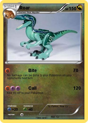 Pokémon Roar 72 72 - Bite - My Pokemon Card