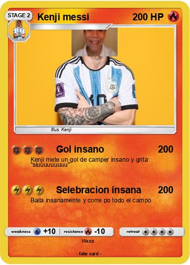 Pokémon Kenji messi - Gol insano - My Pokemon Card