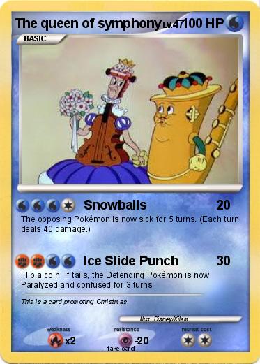 Pokémon The queen of symphony 2 2 - Snowballs - My Pokemon Card