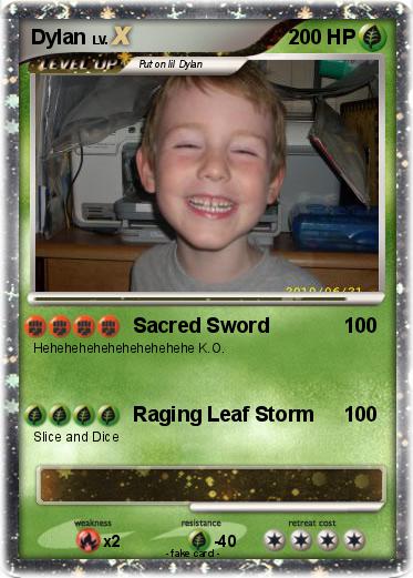 Pokémon Dylan 660 660 - Sacred Sword - My Pokemon Card