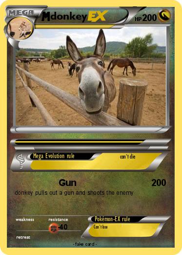Pokémon donkey 1088 1088 - Gun - My Pokemon Card