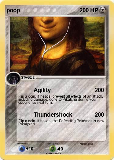Pokémon poop 2425 2425 - Agility - My Pokemon Card