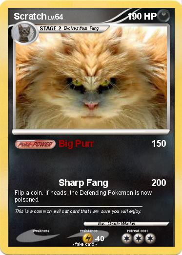 Pokémon Scratch 52 52 - Big Purr - My Pokemon Card