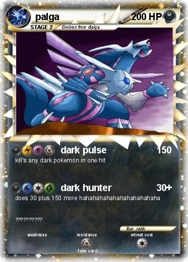 Pokémon palga 43 43 - dark pulse - My Pokemon Card