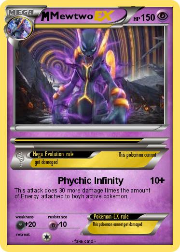 Pokémon Mewtwo 9111 9111 - Phychic Infinity - My Pokemon Card
