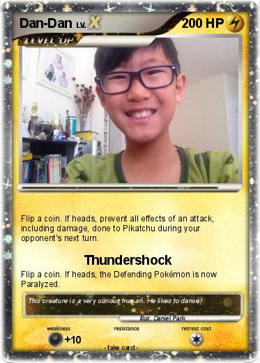 Pokémon Dan Dan 3 3 - Thundershock - My Pokemon Card