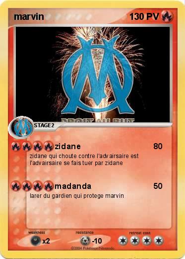 Pokémon marvin 20 20 - zidane - Ma carte Pokémon